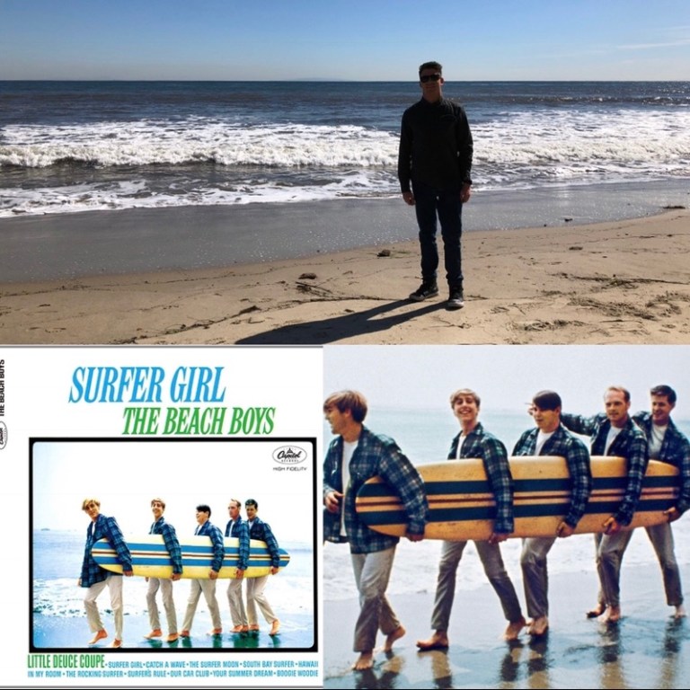 MUSIC: The Beach Boys – Surfin’ Safari and Surfer Girl – Album Cover ...